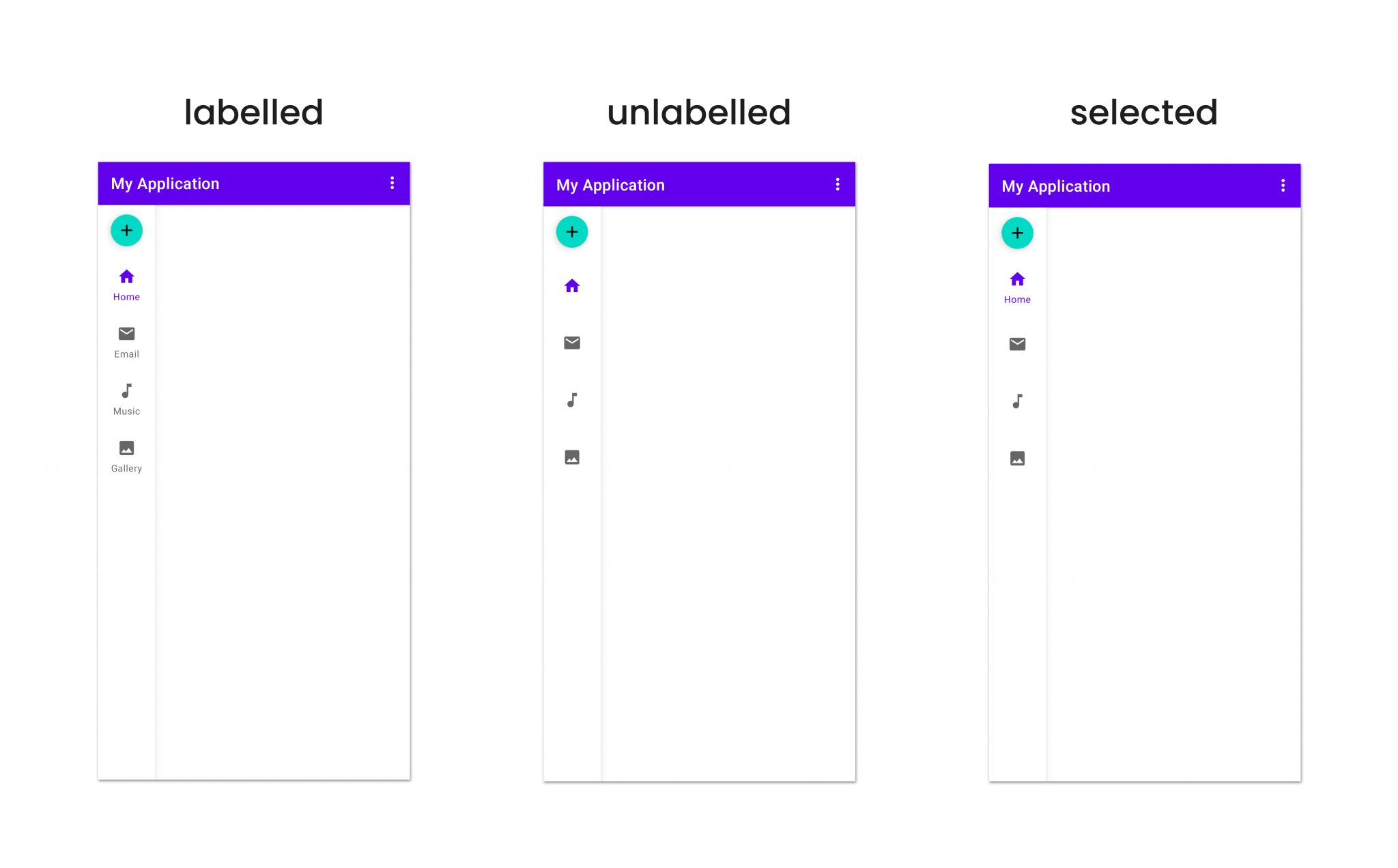 Exploring the Material Navigation Rail | Joe Birch