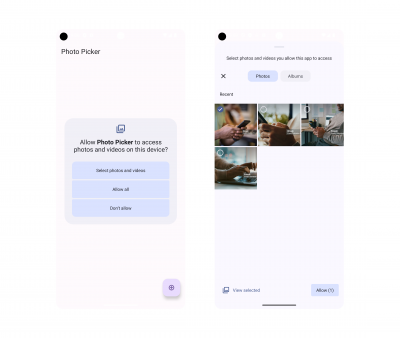 Exploring Android 14: Partial Media Permissions | Joe Birch